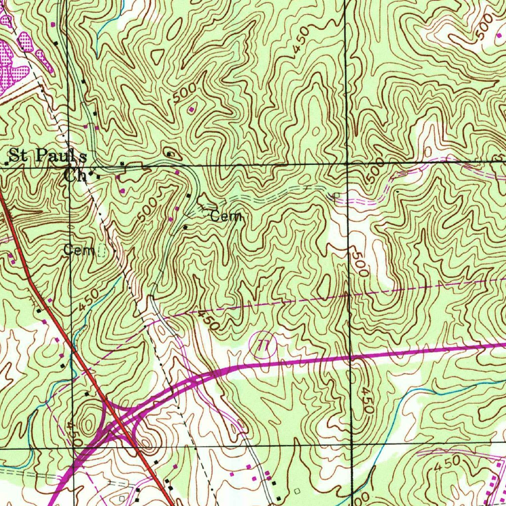 Huntingdon, TN (1955, 24000-Scale) Map by United States Geological ...