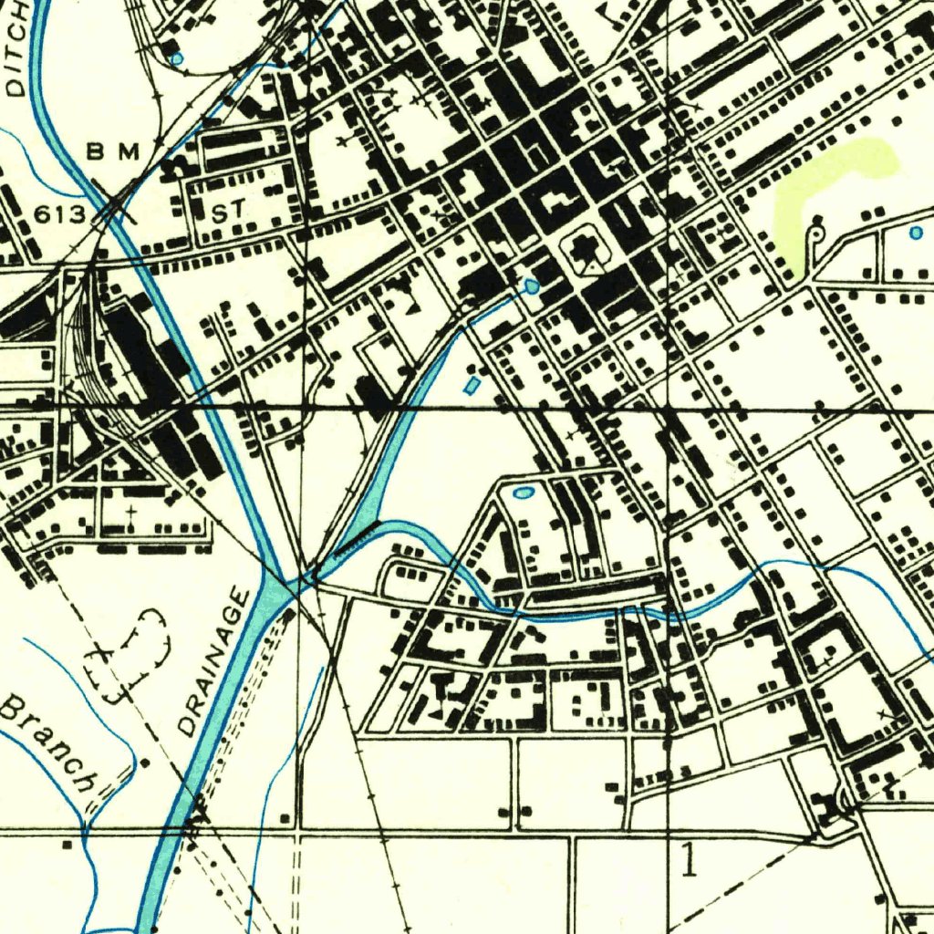 Huntsville, AL (1936, 24000-Scale) Map by United States Geological ...