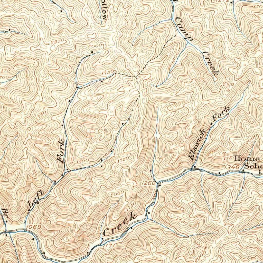 Hurley, VA-KY (1915, 62500-Scale) Map by United States Geological ...