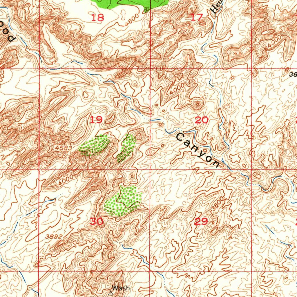 Hurricane, UT (1954, 62500-Scale) Map by United States Geological ...