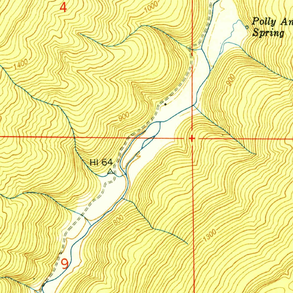 Hytop, AL-TN (1951, 24000-Scale) Map by United States Geological Survey ...