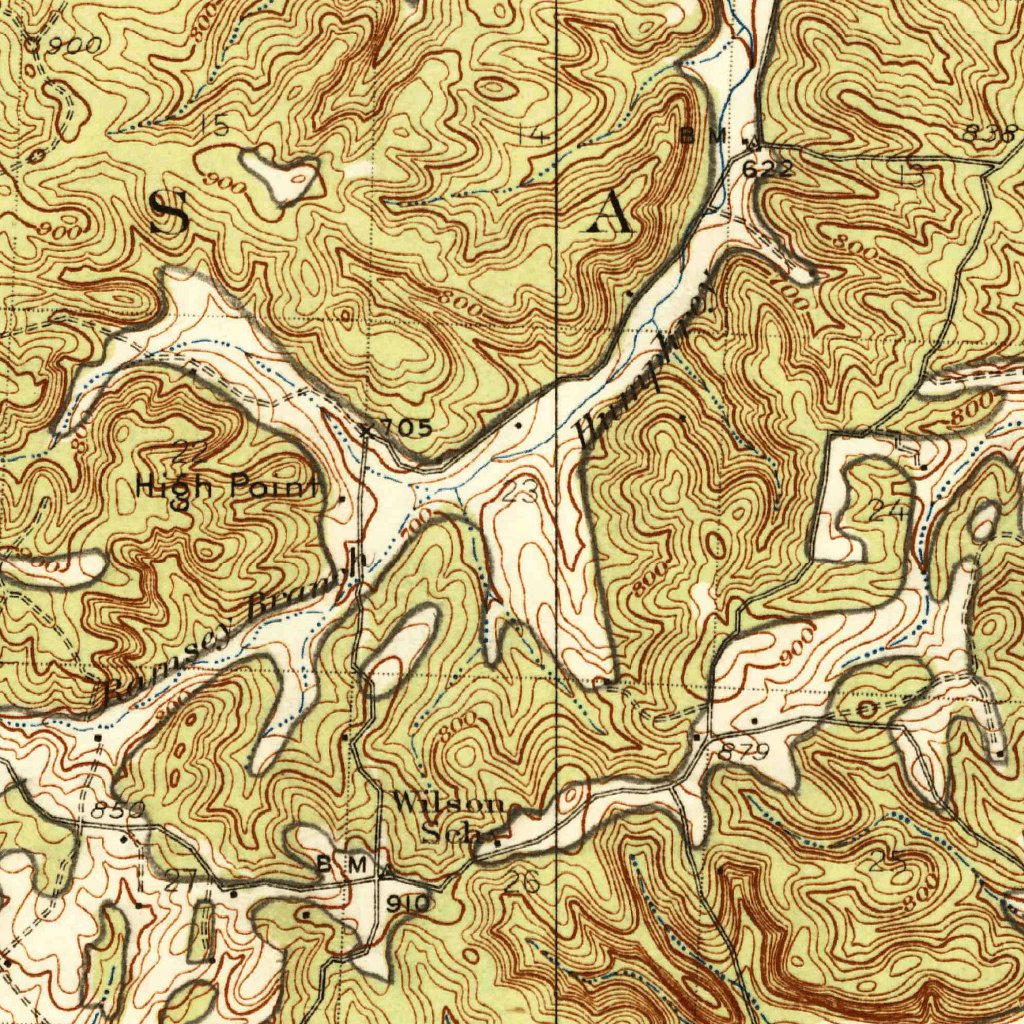 Iberia, MO (1937, 62500-Scale) Map by United States Geological Survey ...