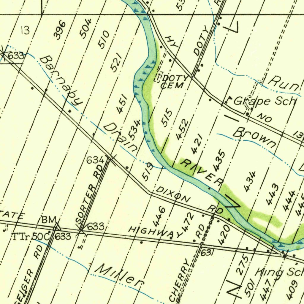 Ida, MI (1936, 31680-Scale) Map by United States Geological Survey ...