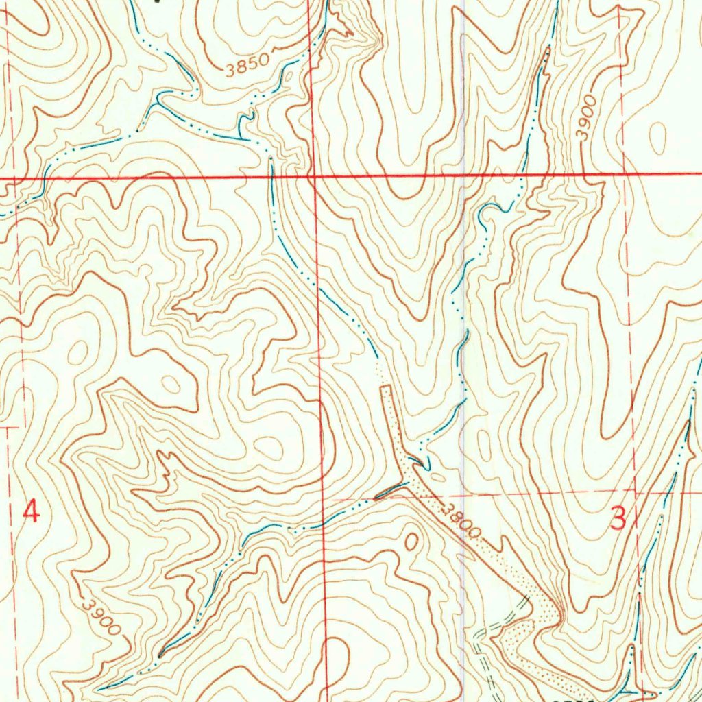 Idalia, CO (1968, 24000-Scale) Map by United States Geological Survey ...