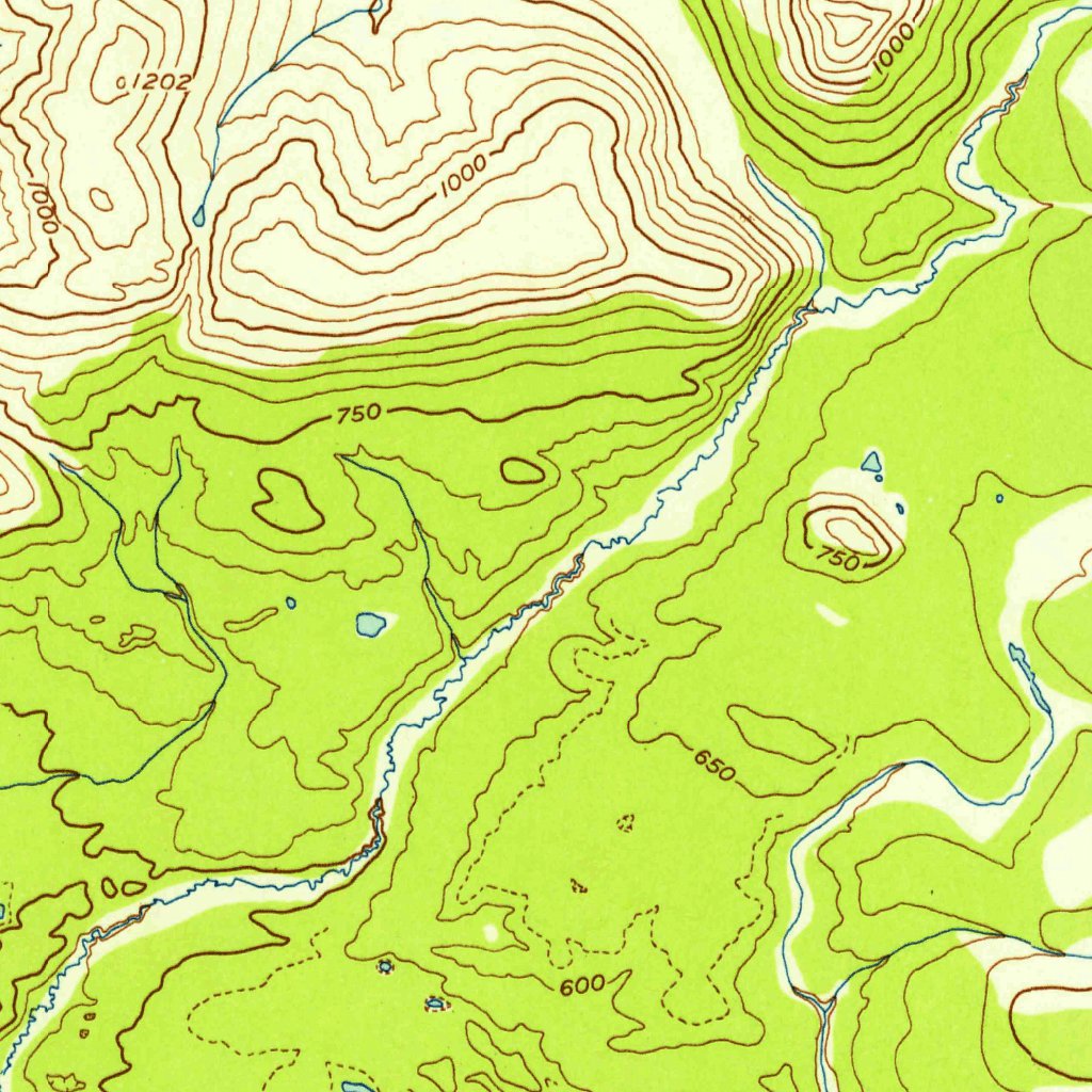 Iliamna A-8, AK (1951, 63360-Scale) Map by United States Geological ...