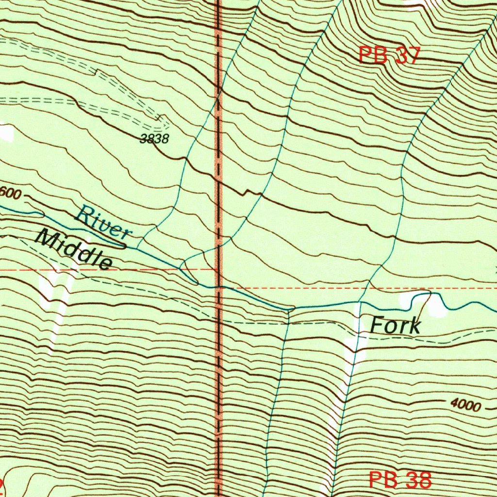 Imnaha Creek, OR (1997, 24000-Scale) Map by United States Geological ...
