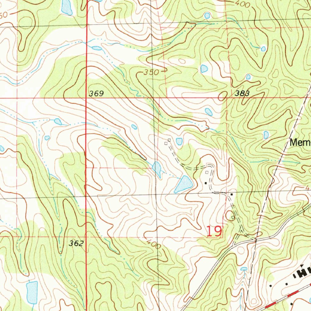 Independence, MS (1982, 24000-Scale) Map by United States Geological ...