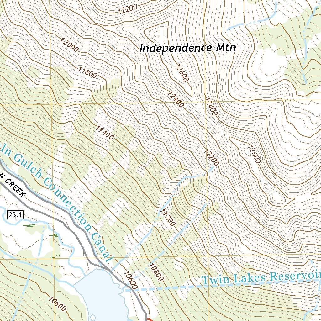Independence Pass, CO (2022, 24000-Scale) Map by United States ...