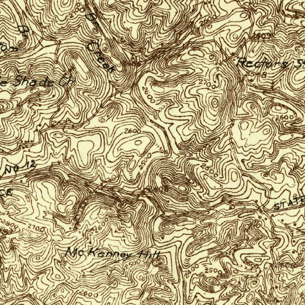 Independence, VA-NC (1930, 48000-Scale) Map by United States Geological ...