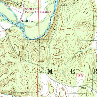 Indian Springs, MO (1978, 24000-Scale) Map by United States Geological ...