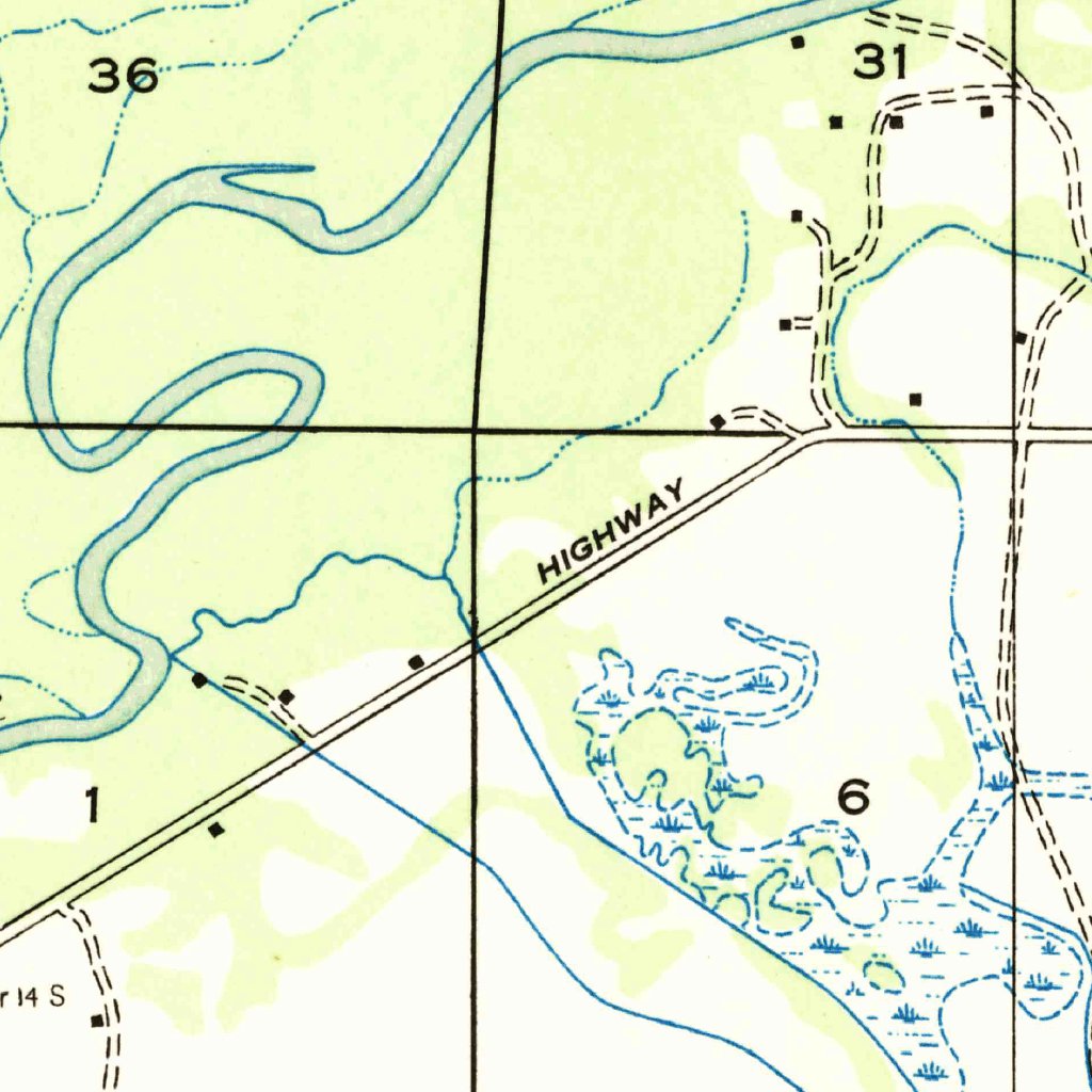 Indian Village, LA (1947, 31680-Scale) Map by United States Geological ...