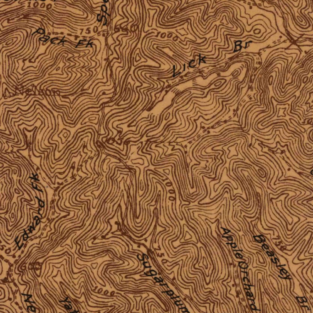 Inez, KY-WV (1914, 48000-Scale) Map by United States Geological Survey ...