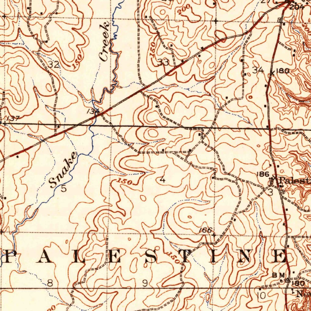 Ingalls, AR (1937, 62500-Scale) Map by United States Geological Survey ...
