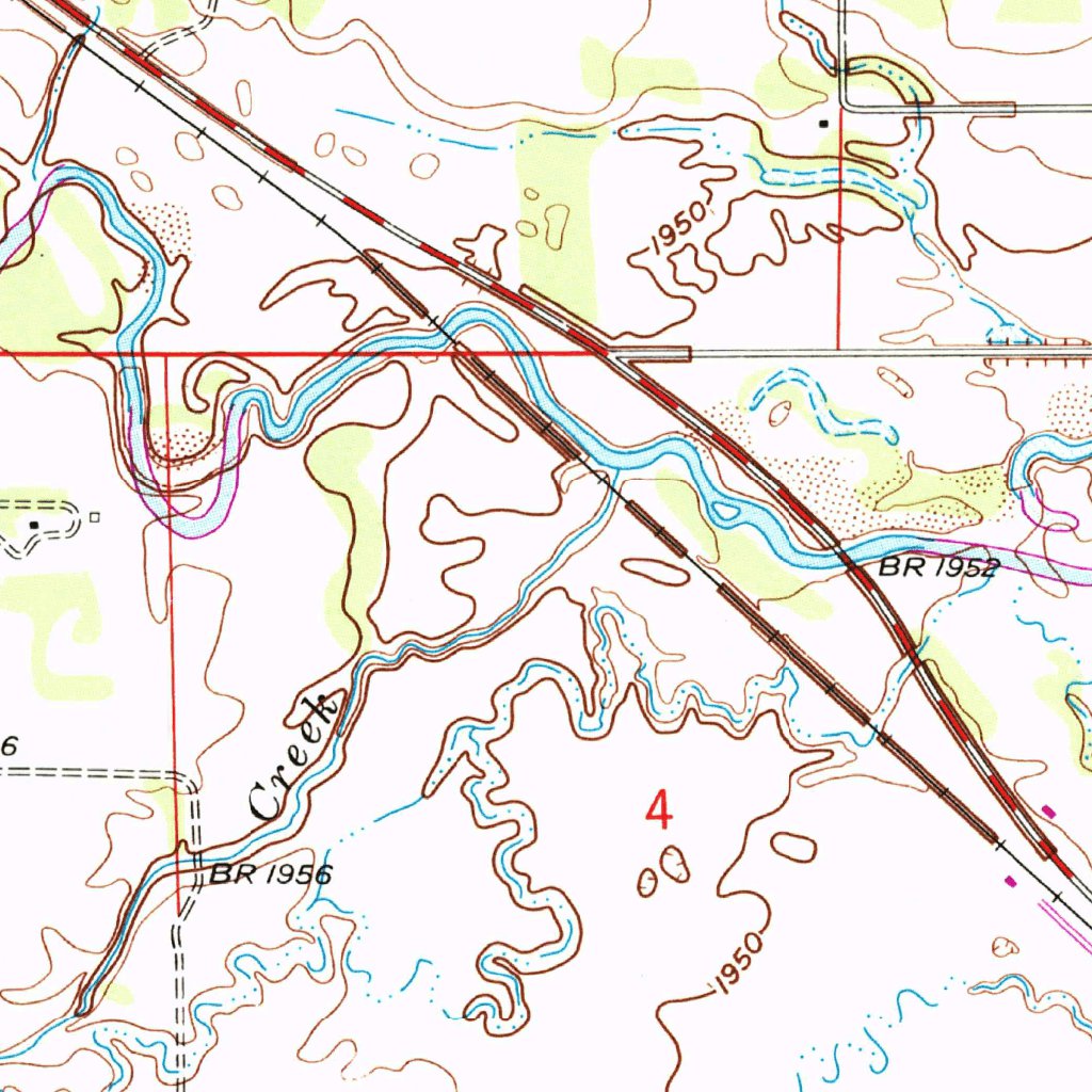 Inman, NE (1958, 24000-Scale) Map by United States Geological Survey ...