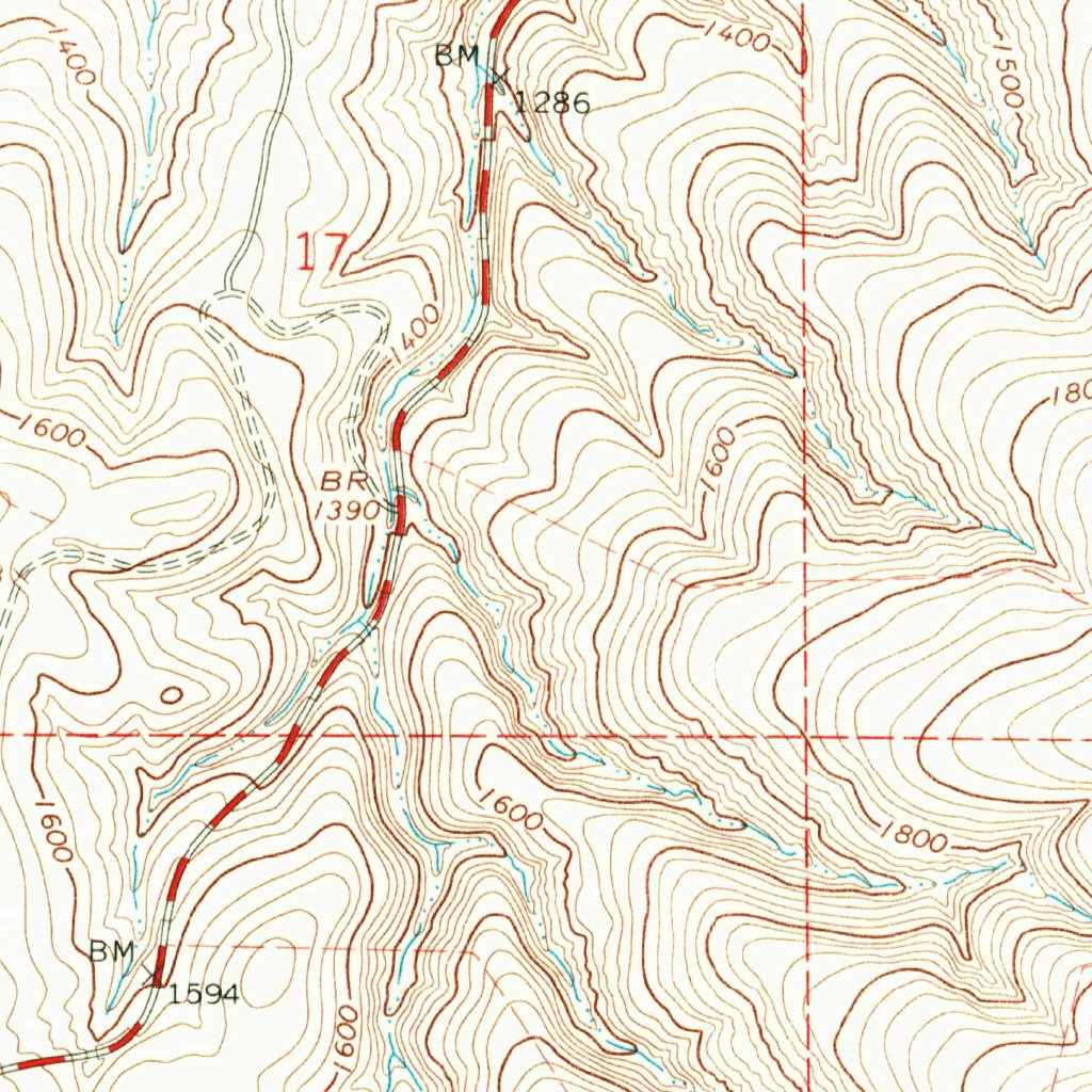 Ione South, OR (1968, 24000-Scale) Map by United States Geological ...