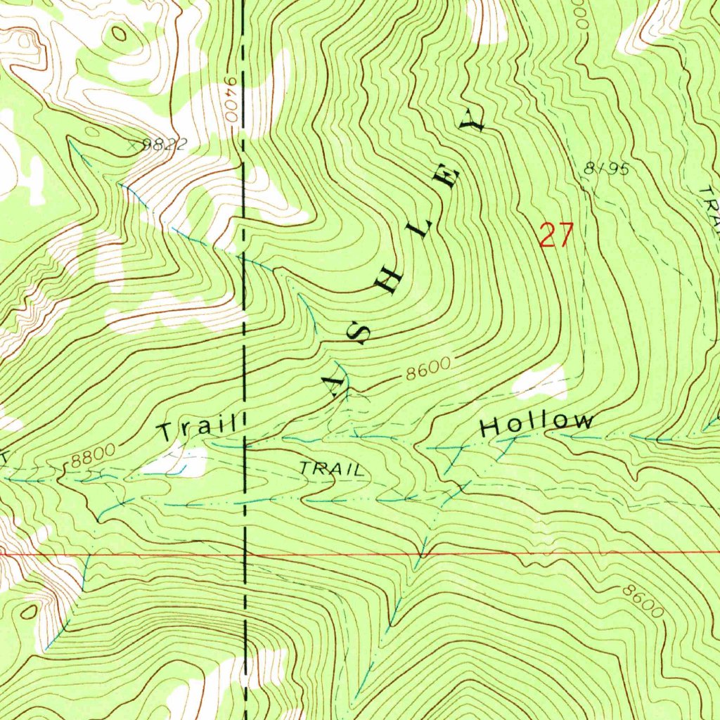 Iron Mine Mountain, UT (1972, 24000-Scale) Map by United States ...