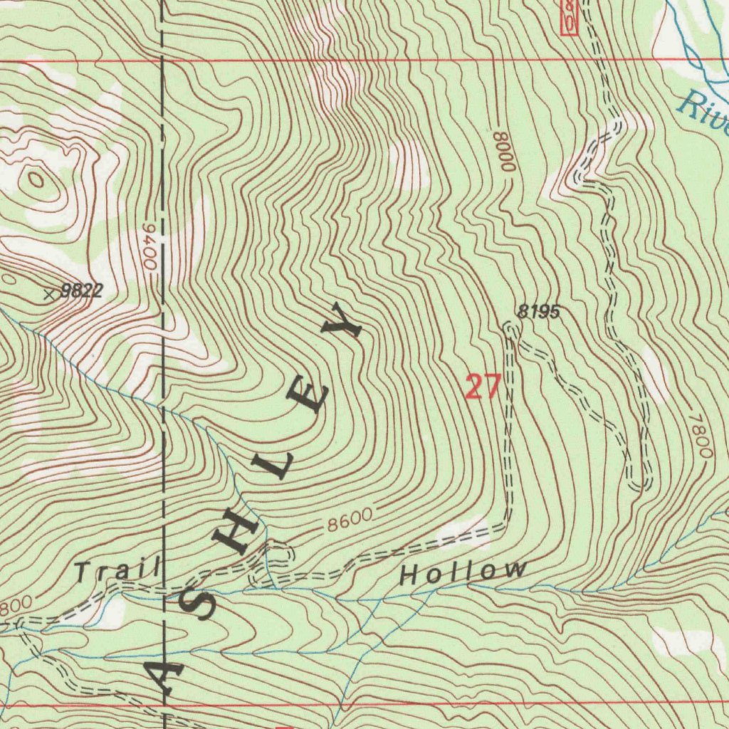 Iron Mine Mountain, UT (1996, 24000-Scale) Map by United States ...