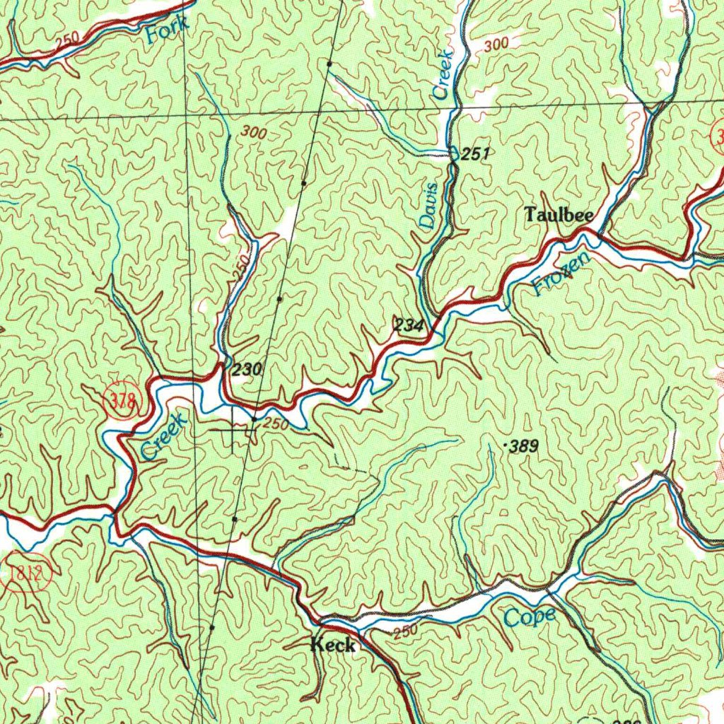Irvine, KY (1982, 100000-Scale) Map by United States Geological Survey ...