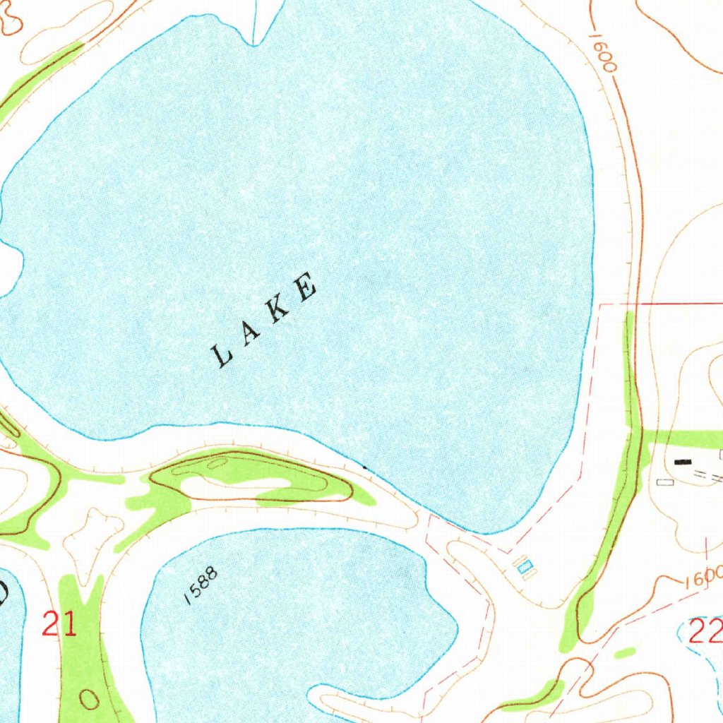 Island Lake, ND (1971, 24000-Scale) Map by United States Geological ...