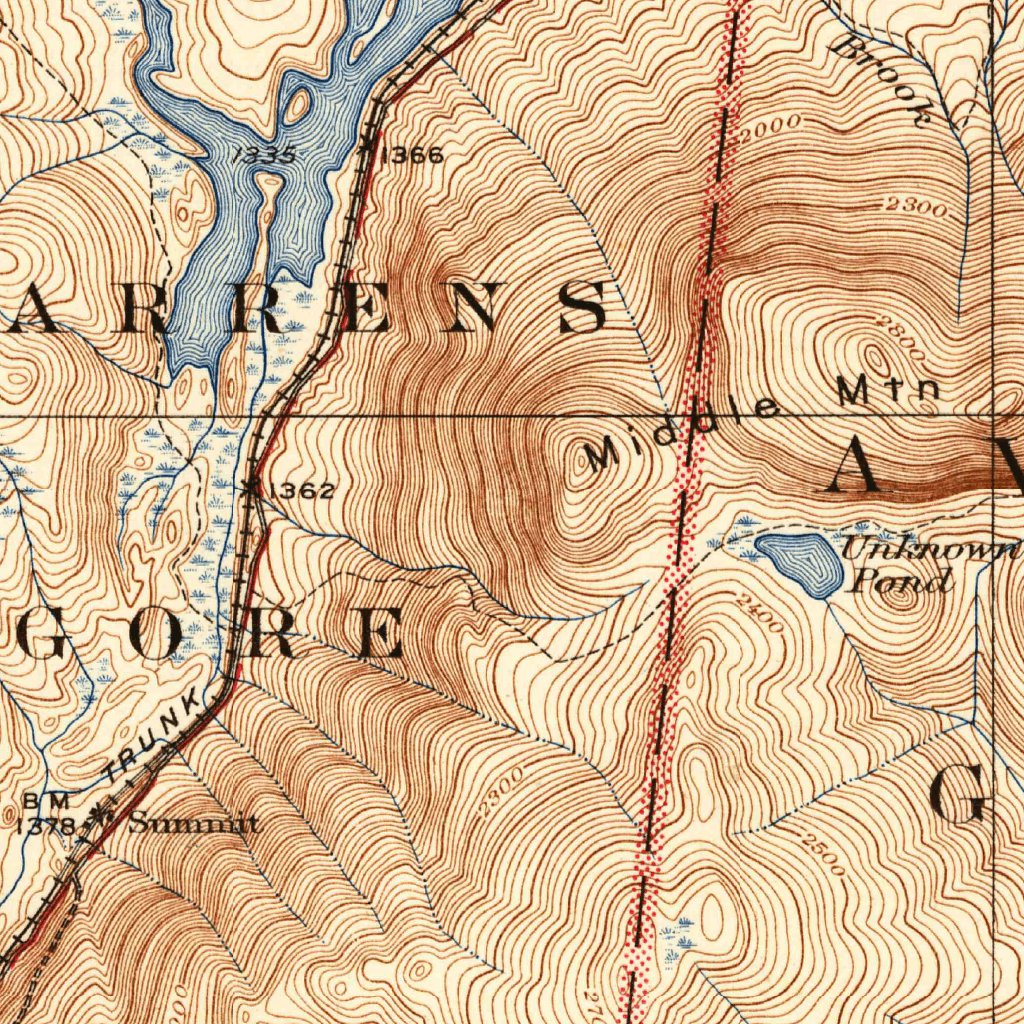 Island Pond, VT (1926, 62500-Scale) Map by United States Geological ...