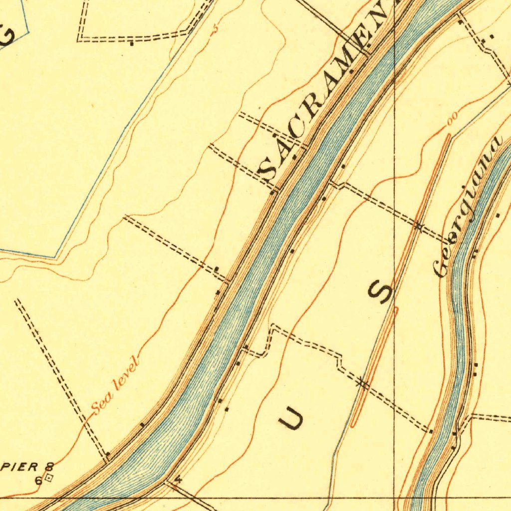 Isleton, CA (1910, 31680-Scale) Map by United States Geological Survey ...