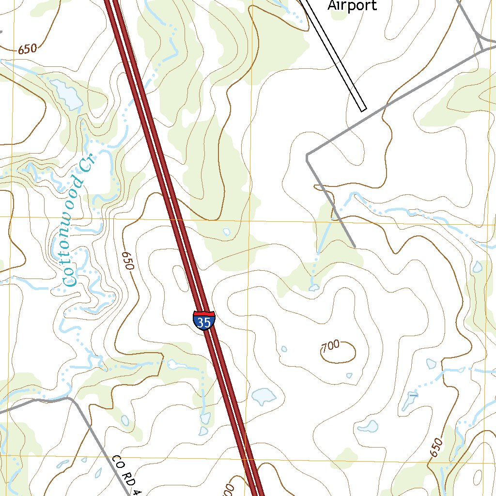 Itasca, TX (2022, 24000-Scale) Map by United States Geological Survey ...