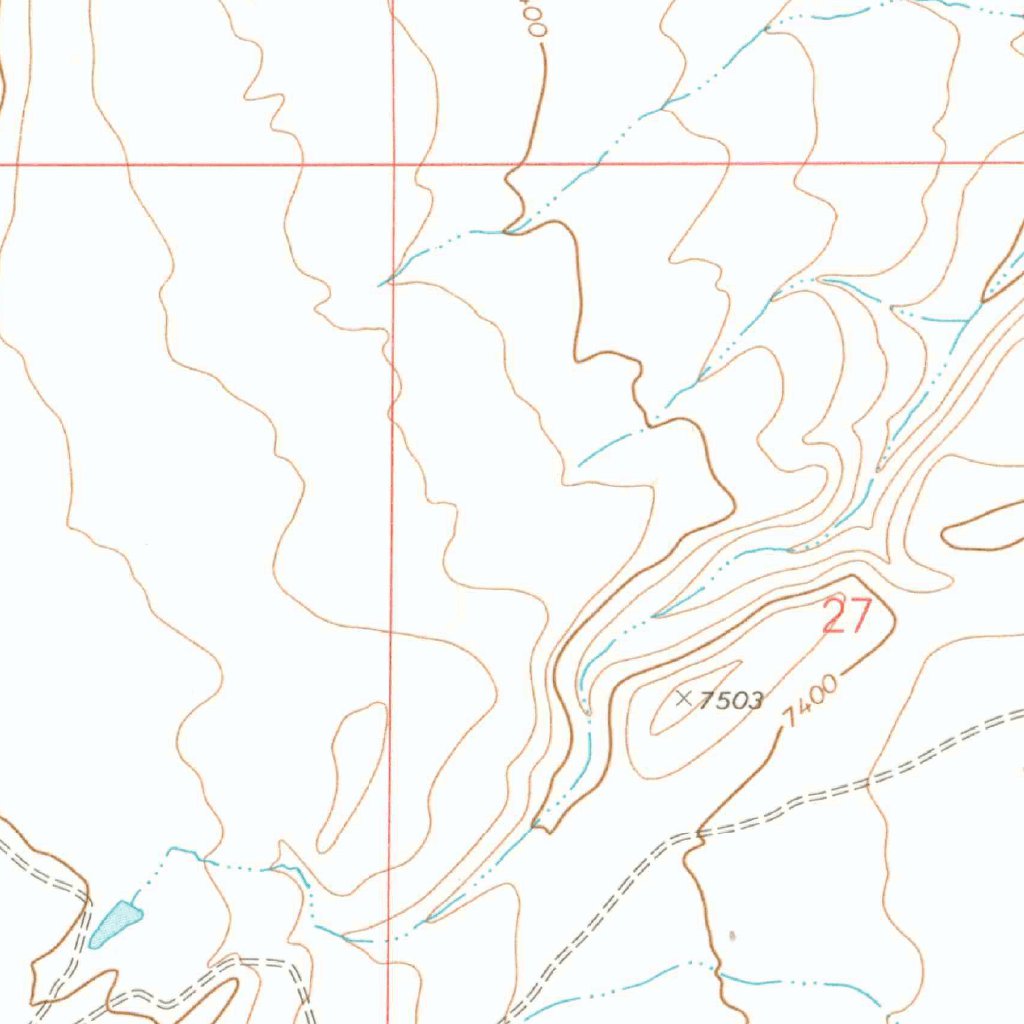 Jacks Canyon, CO (1972, 24000-Scale) Map by United States Geological ...