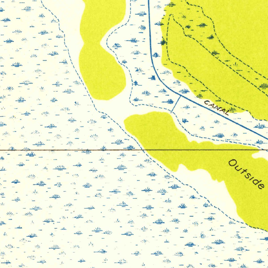 Jacks Point Island, LA (1954, 31680-Scale) Map by United States ...