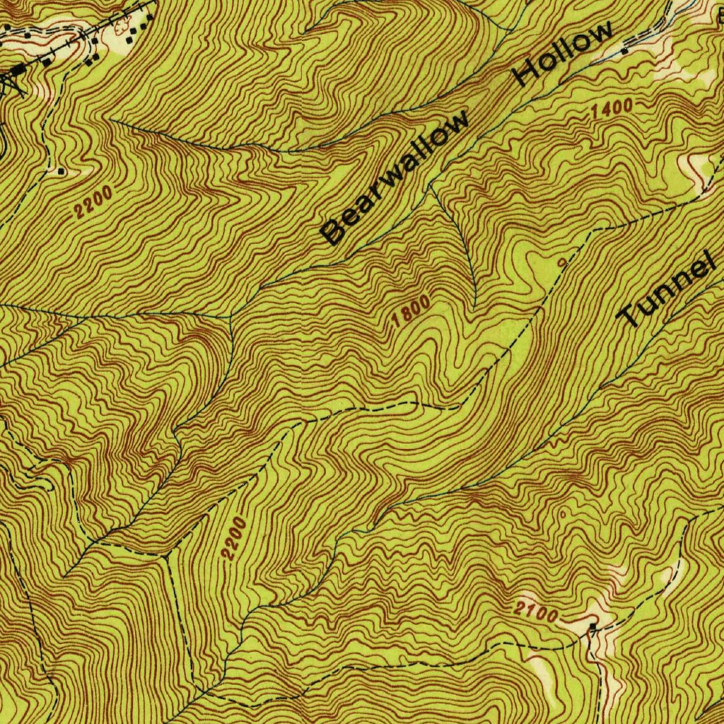 Jacksboro, TN (1946, 24000-Scale) Map by United States Geological ...