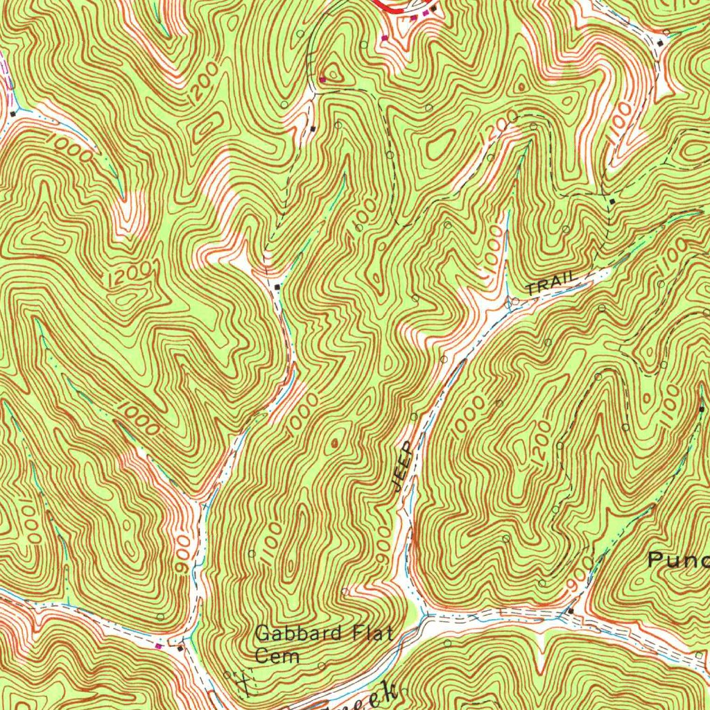 Jackson, KY (1961, 24000-Scale) Map by United States Geological Survey ...