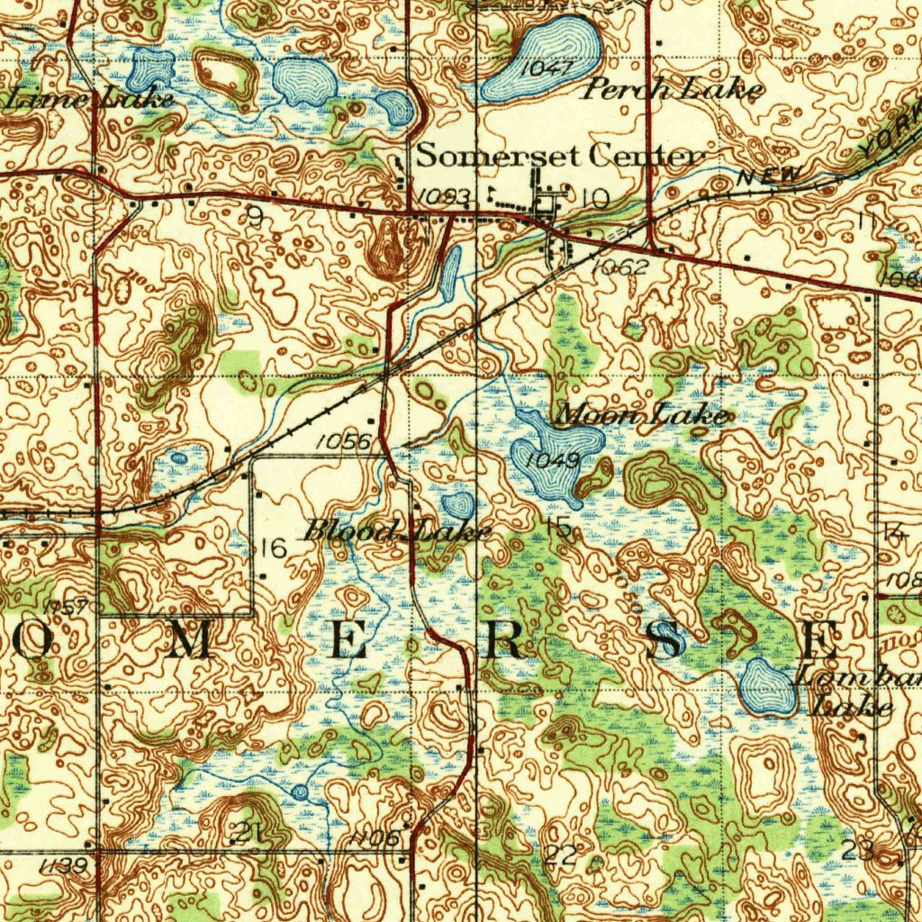 Jackson, MI (1939, 62500-Scale) Map by United States Geological Survey ...