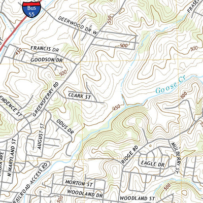 Jackson, MO (2021, 24000-Scale) Map by United States Geological Survey ...