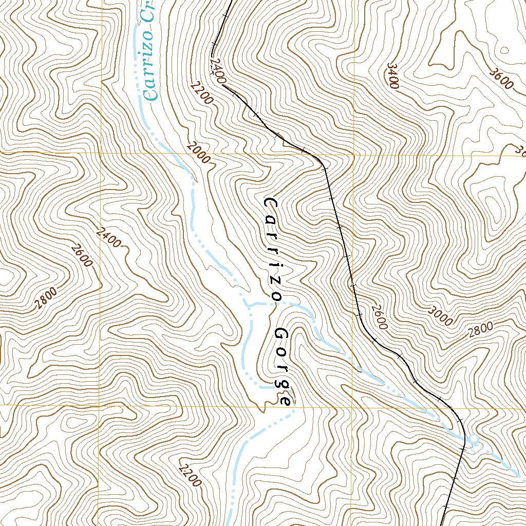 Jacumba, CA (2021, 24000-Scale) Map by United States Geological Survey ...