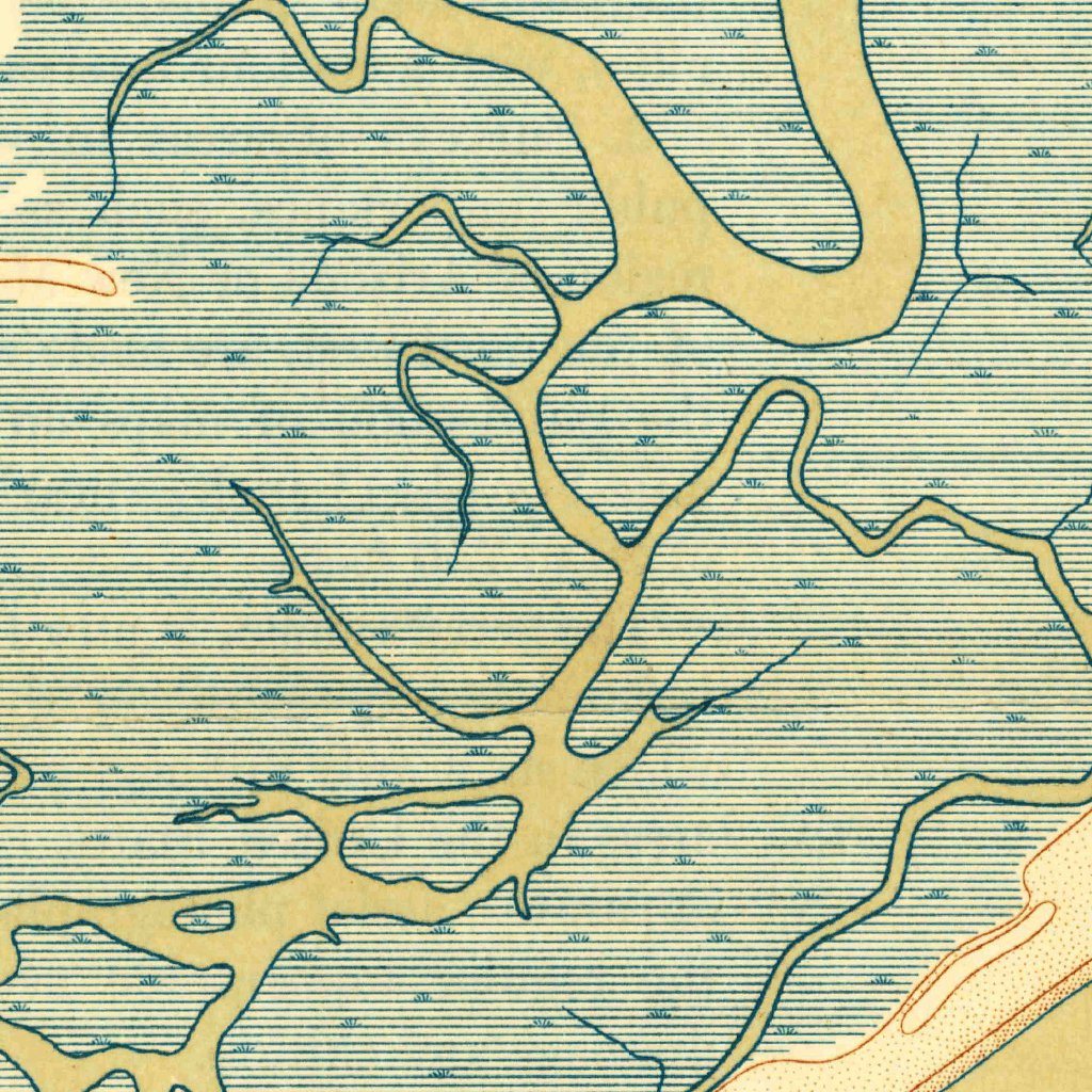 James Island, SC (1919, 21120-Scale) Map by United States Geological ...