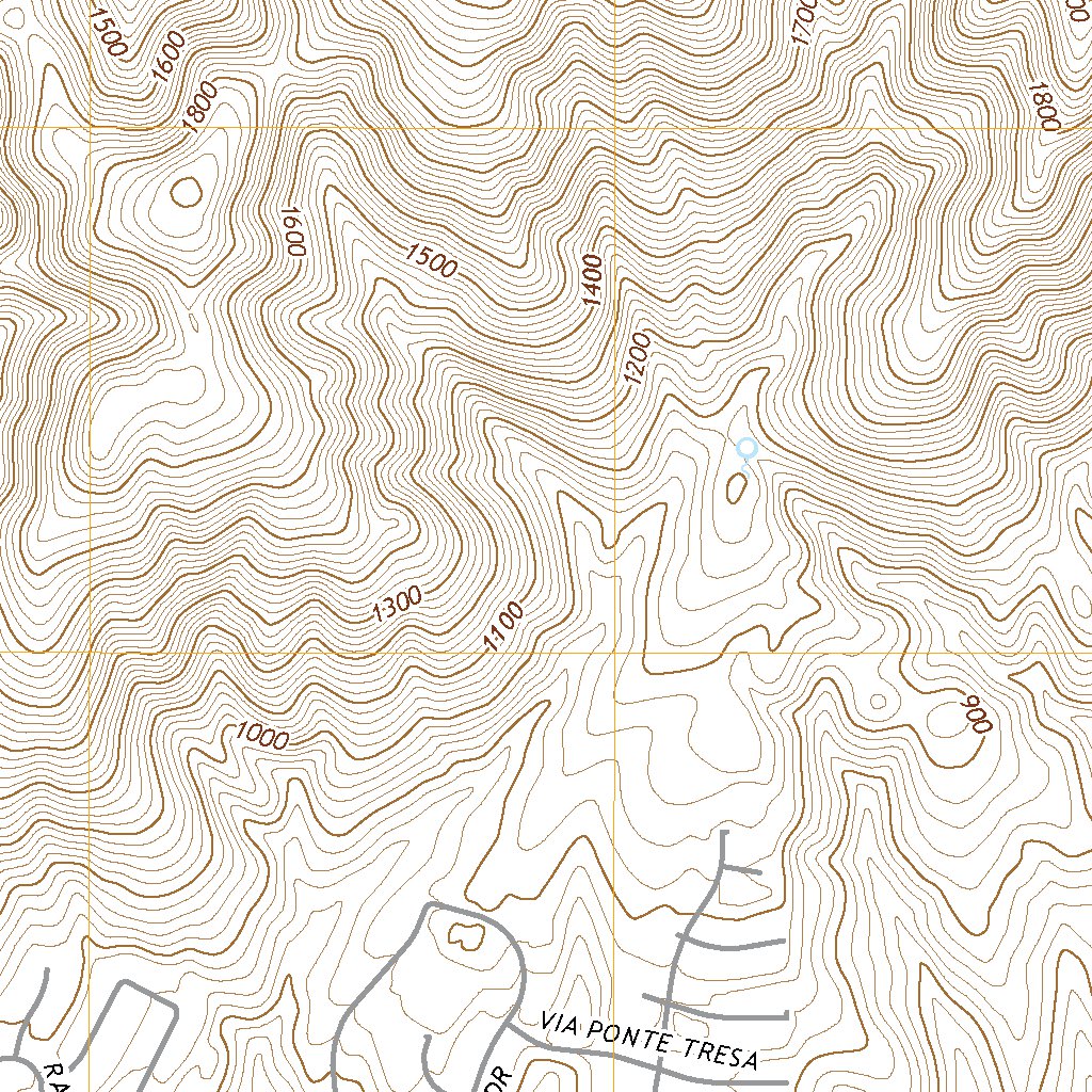 Jamul Mountains, CA (2021, 24000-Scale) Map by United States Geological ...