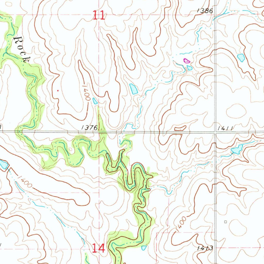 Jansen, NE (1970, 24000-Scale) Map by United States Geological Survey ...