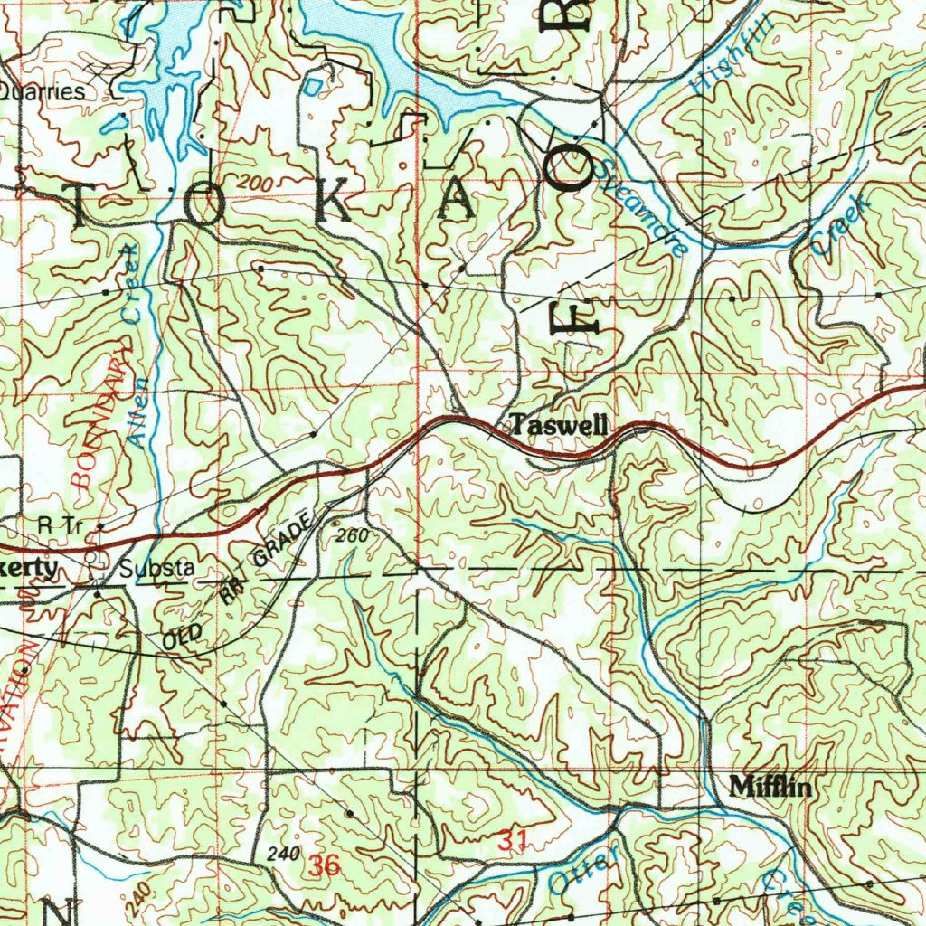 Jasper, IN-KY (1994, 100000-Scale) Map by United States Geological ...