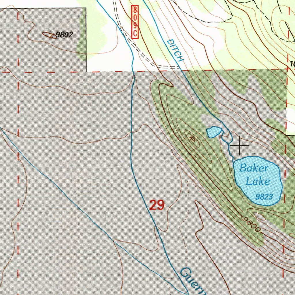 Jefferson, CO (1994, 24000-Scale) Map by United States Geological ...