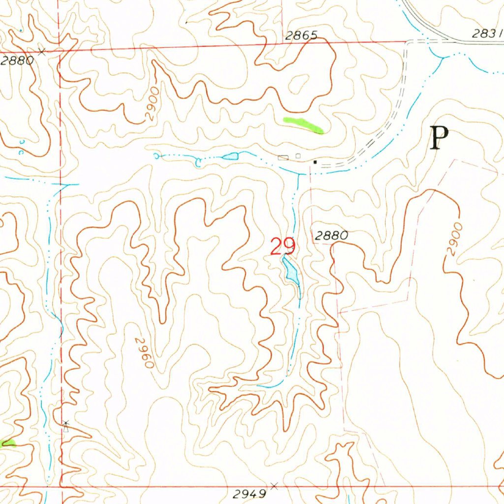 Jeffrey Reservoir SE, NE (1970, 24000-Scale) Map by United States ...