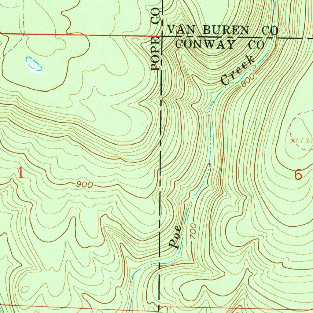 Jerusalem, AR (1962, 24000-Scale) Map by United States Geological ...