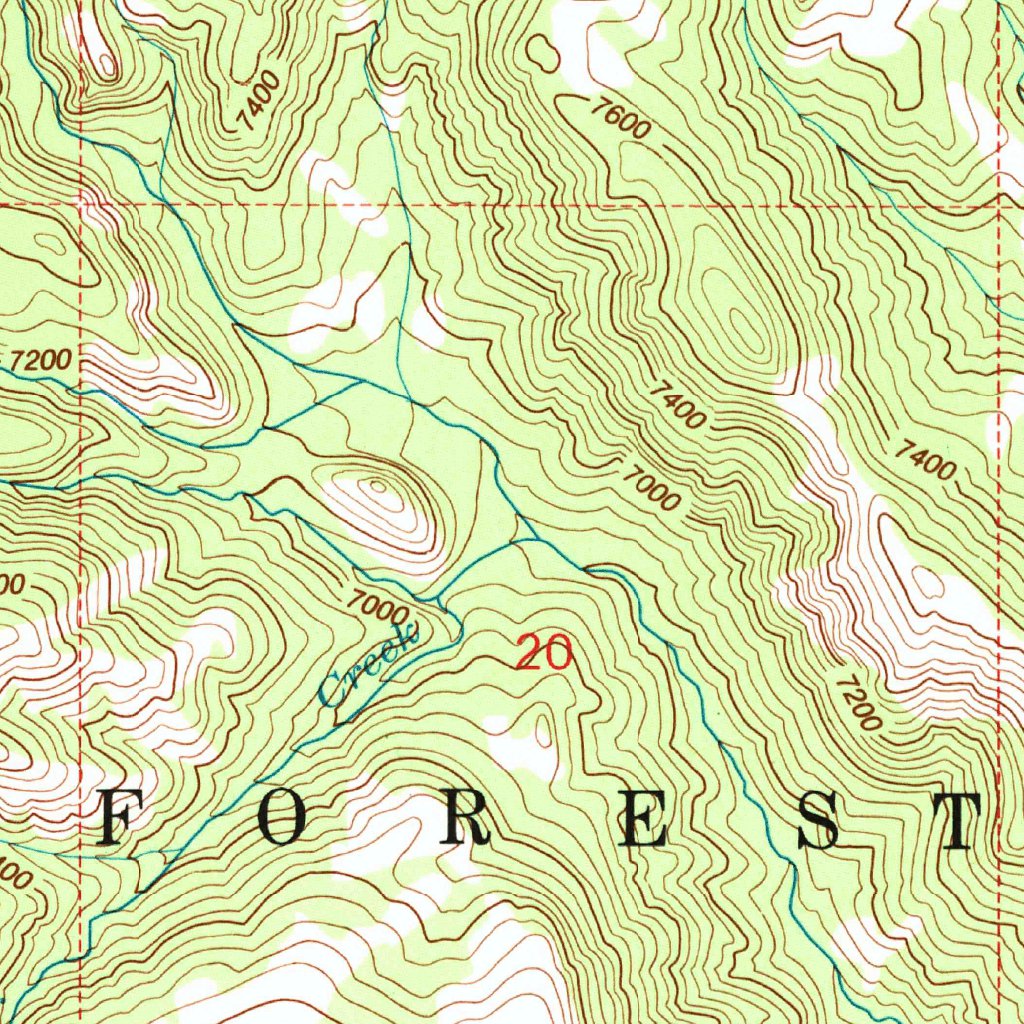 Jim Mountain, WY (1991, 24000-Scale) Map by United States Geological ...