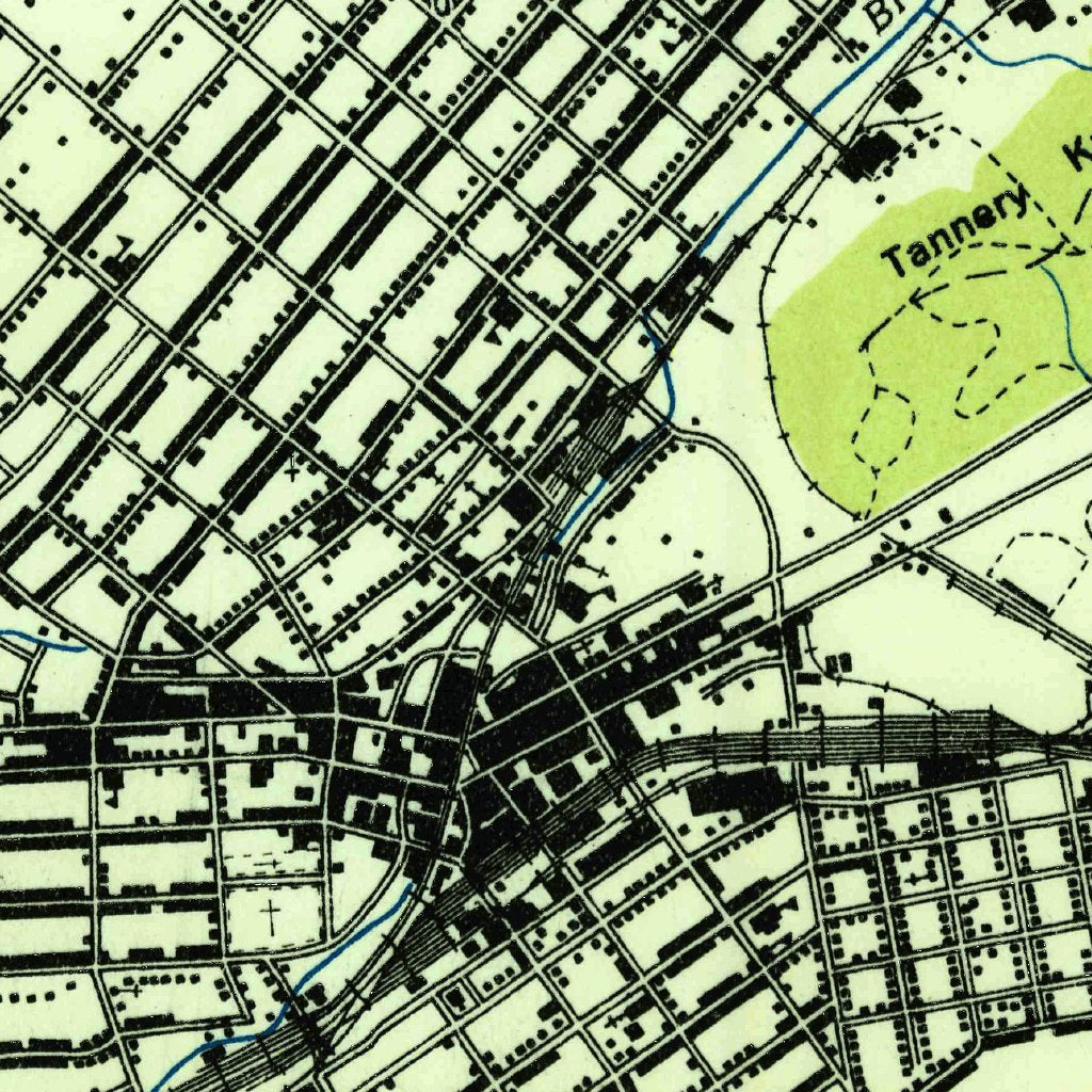Johnson City, TN (1935, 24000-Scale) Map by United States Geological ...