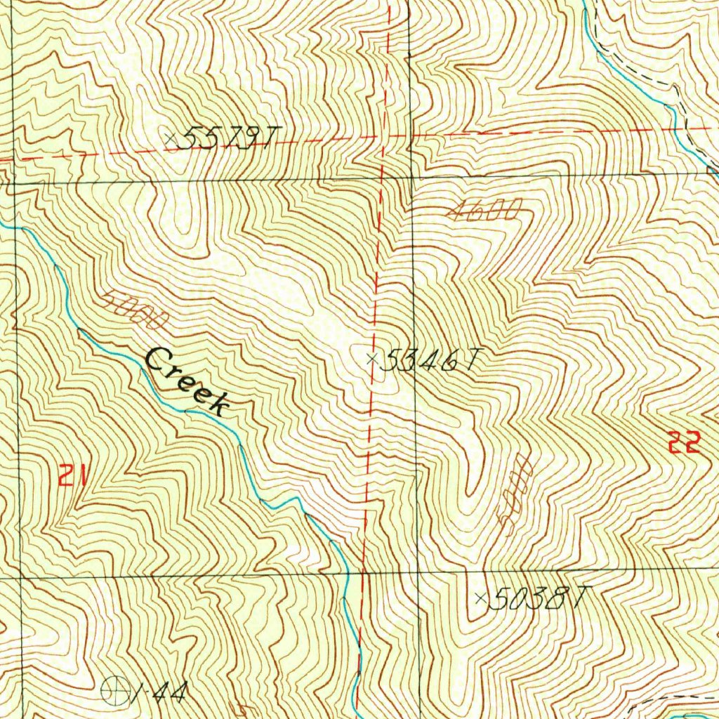Johnsondale, CA (1986, 24000-Scale) Map by United States Geological ...