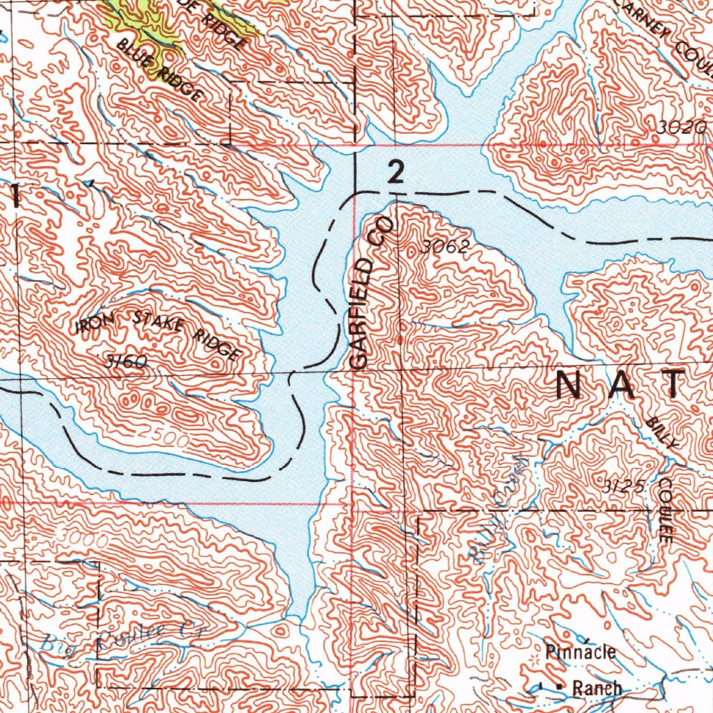 Jordan, MT (1954, 250000-Scale) Map by United States Geological Survey ...