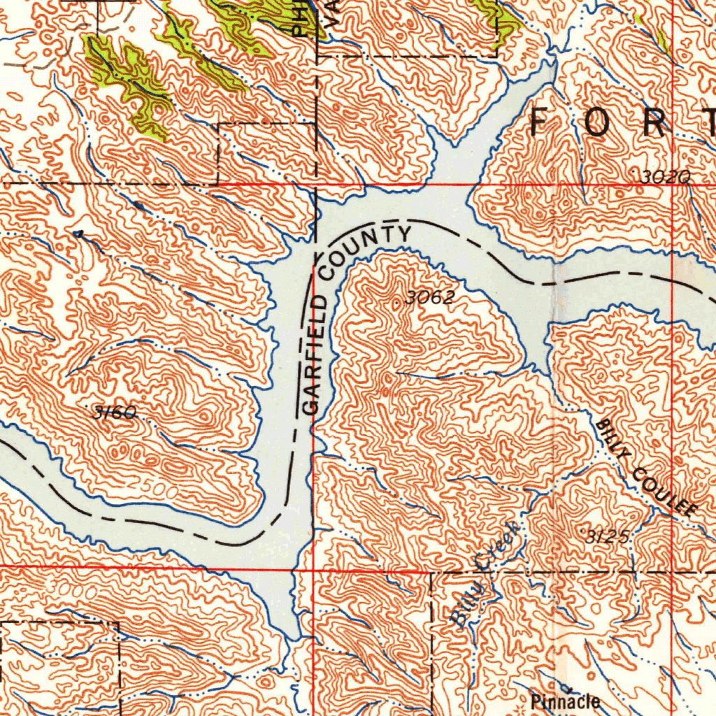 Jordan, MT (1958, 250000-Scale) Map by United States Geological Survey ...