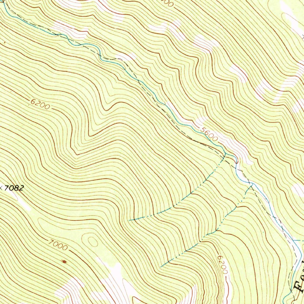 Jump Off Peak, MT (1970, 24000-Scale) Map by United States Geological ...