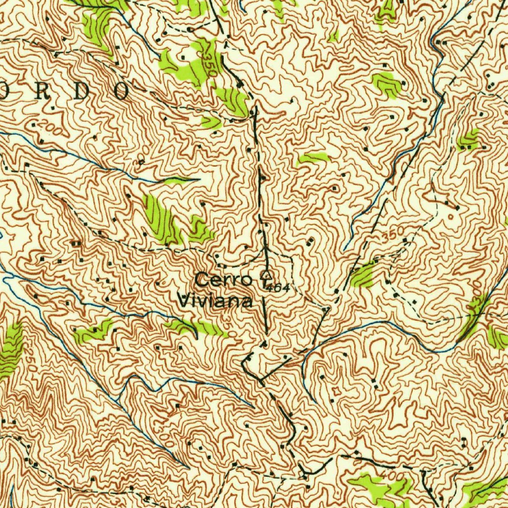 Juncos, PR (1952, 30000-Scale) Map by United States Geological Survey ...