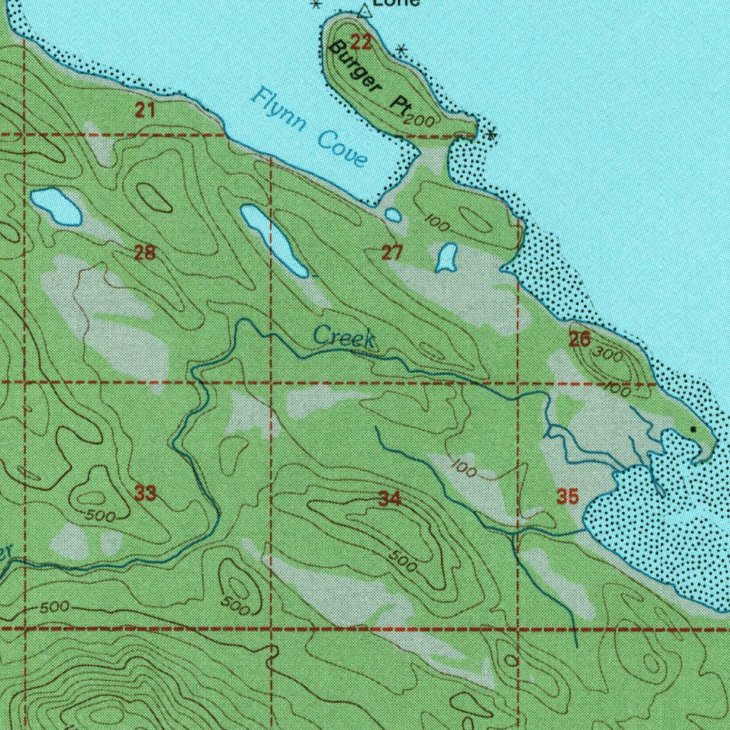 Juneau A-5, AK (1994, 63360-Scale) Map by United States Geological ...