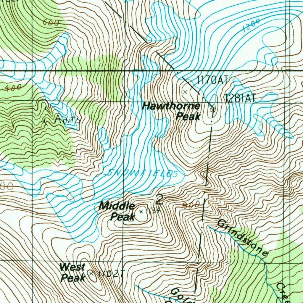Juneau B-1 SW, AK (1986, 25000-Scale) Map by United States Geological ...