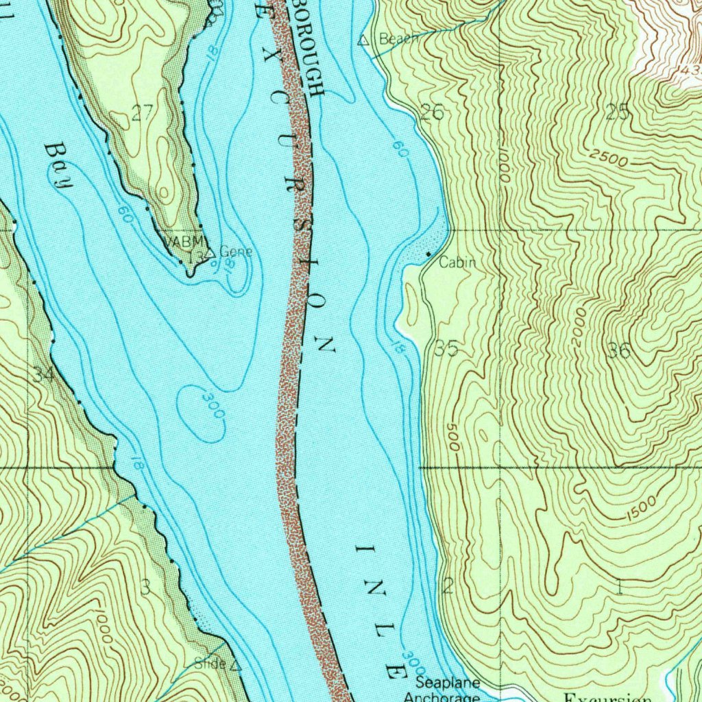 Juneau B-5, AK (1950, 63360-Scale) Map by United States Geological ...